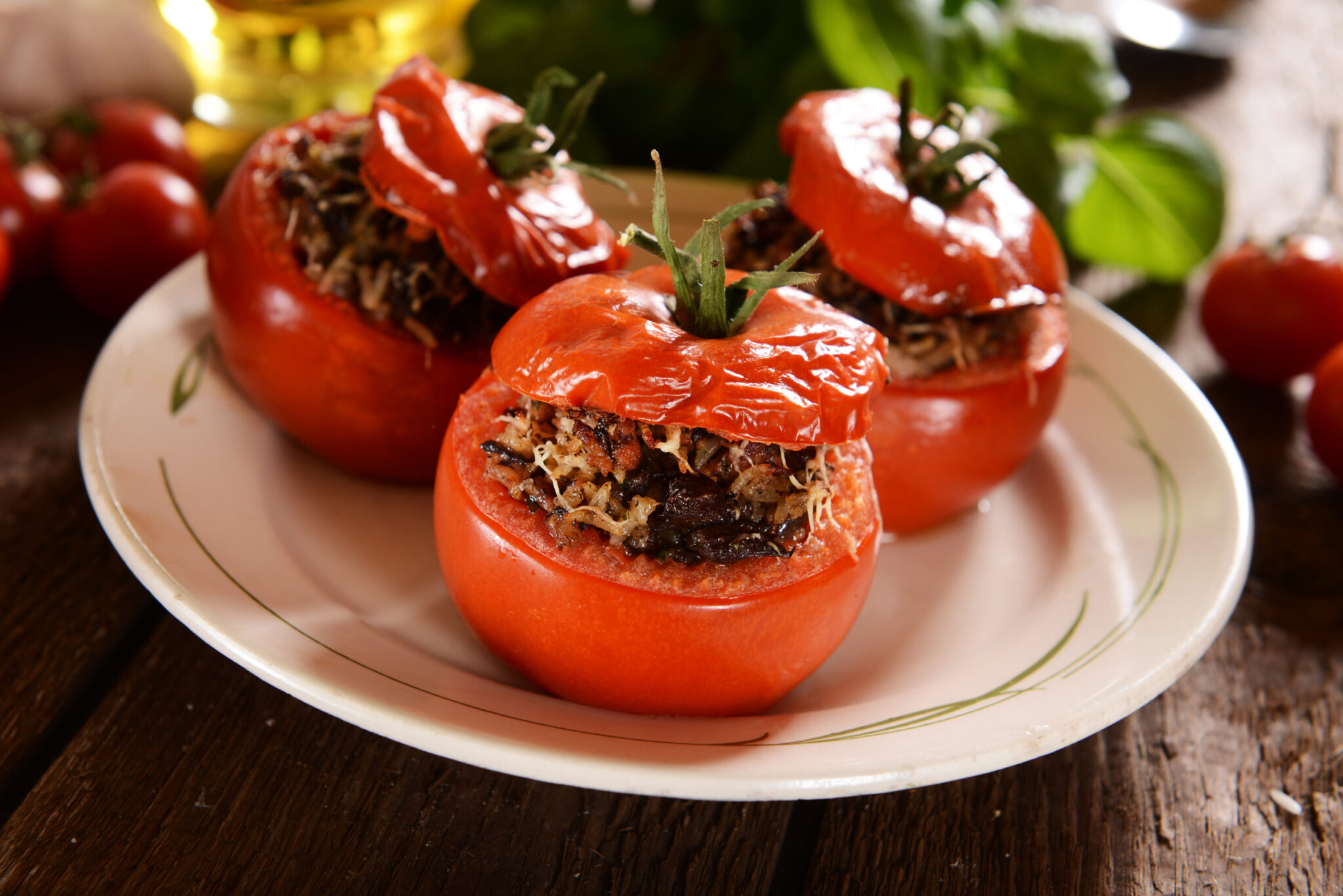 Stuffed Tomatos | Wrap It Up by John Peppin, D.O.