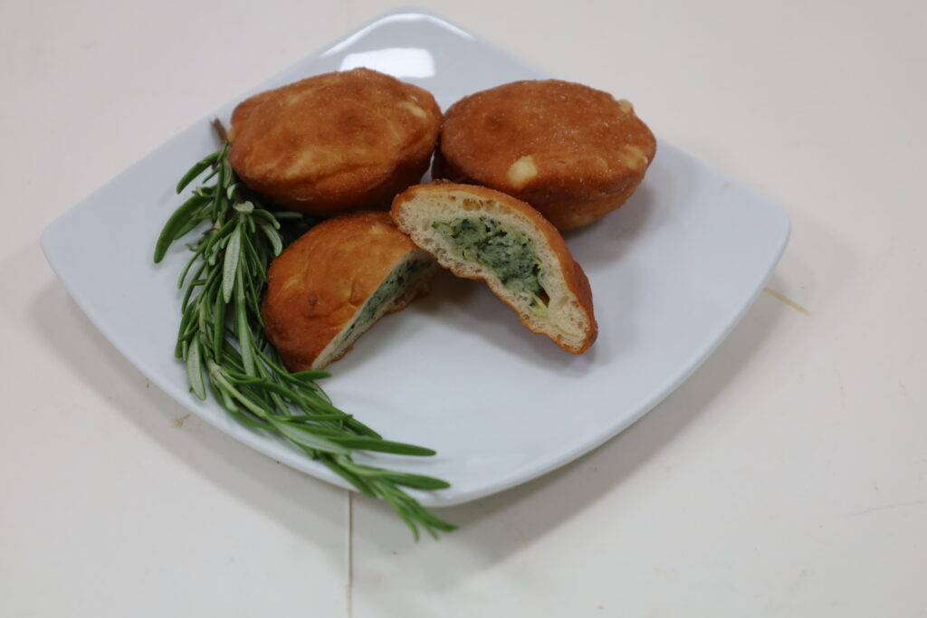 Beignets Stuffed with Spinach and Artichoke | Wrap It Up by John Peppin ...