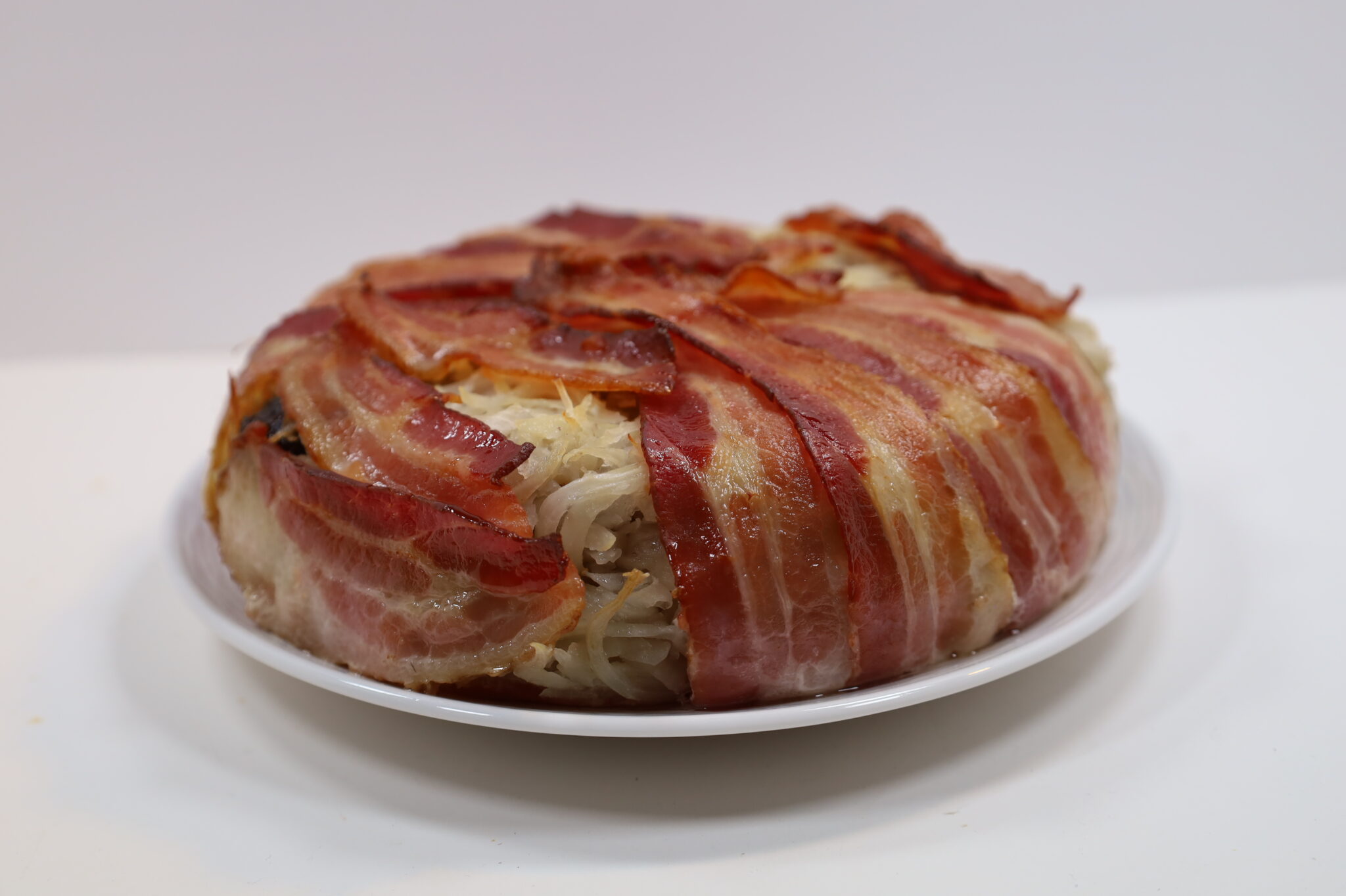Gateau Savoyard aux pommes de terre et lard (Savoyard cake with ...