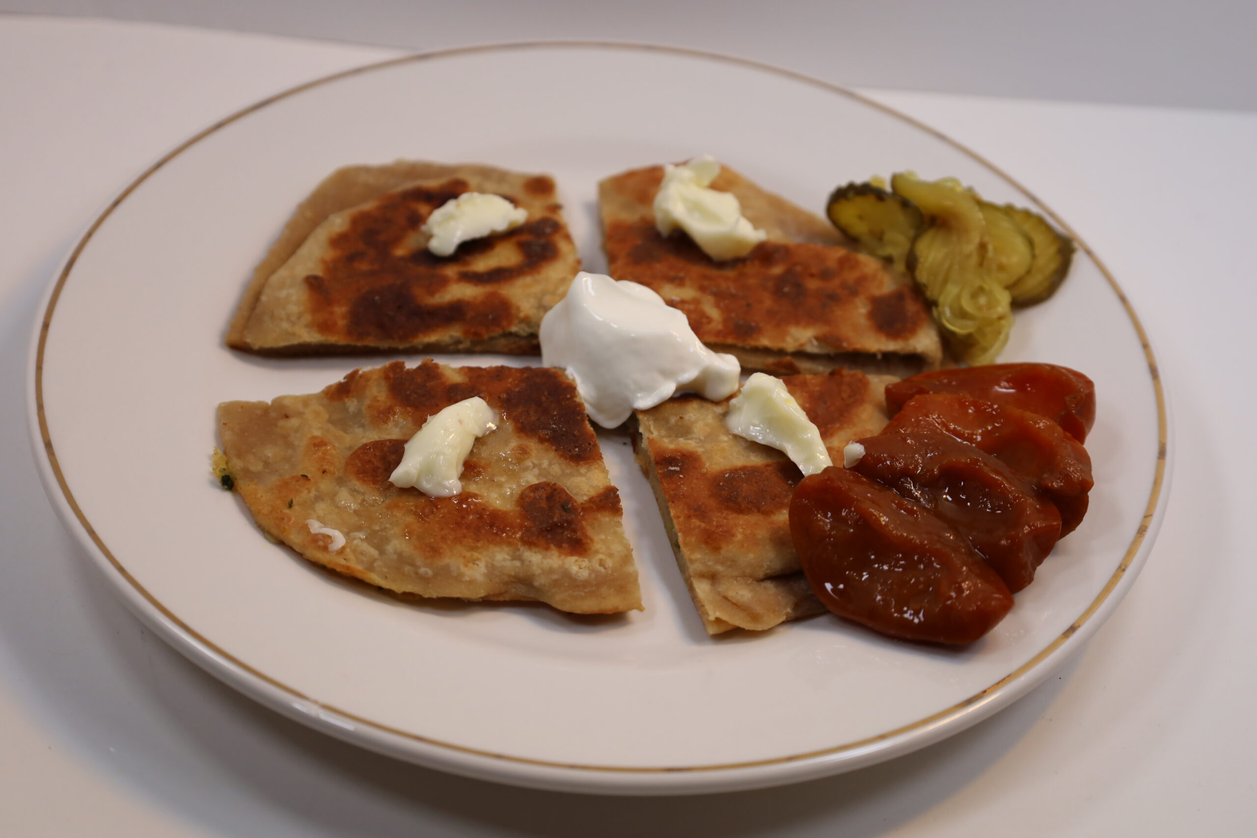 Aloo Paratha (Indian breakfast “flat bread”) | Wrap It Up by John ...